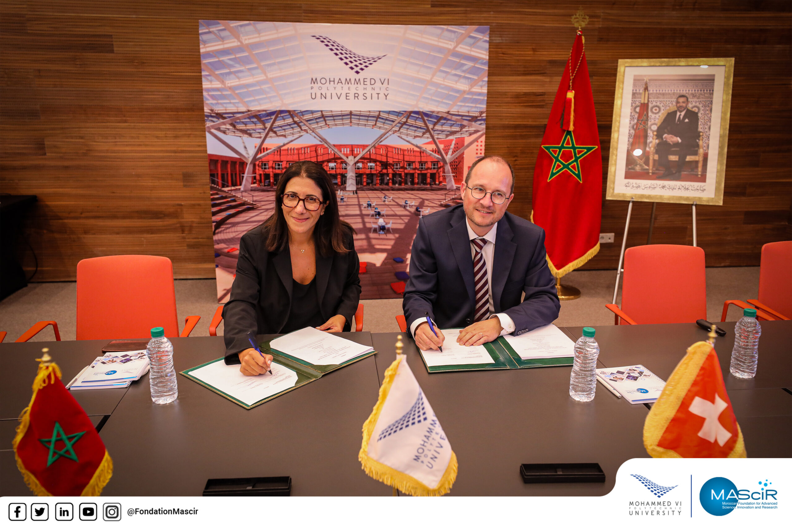 SICPA et la Fondation MAScIR signent un contrat de recherche pour ... SICPA et la Fondation MAScIR signent un contrat de recherche pour ...